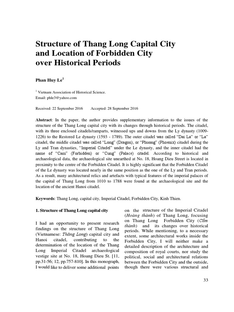 Thang Long Capital Structure Overview | PDF | Hanoi | Vietnamese People