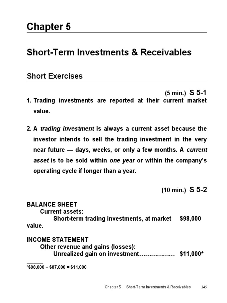 Ch05 Harrison 8e GE SM | PDF | Debits And Credits | Investing