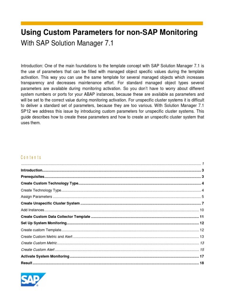 Using Custom Parameters Pdf Parameter Computer Programming Object Computer Science 6210