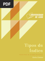 Tipos de Índices | PDF | Bibliografía | Ciencia cognitiva