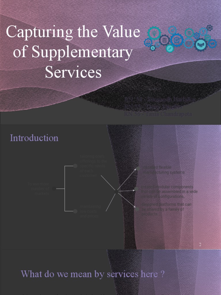 Capturing Value through Flexible Service Offerings: A Case Study ...