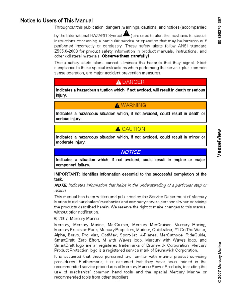 Notice To Users of This Manual: Danger | PDF | Menu (Computing) | Booting
