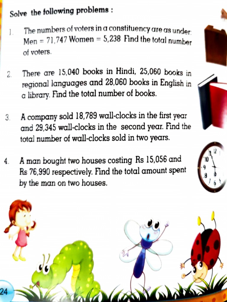 Maths Grade 3&4 | PDF