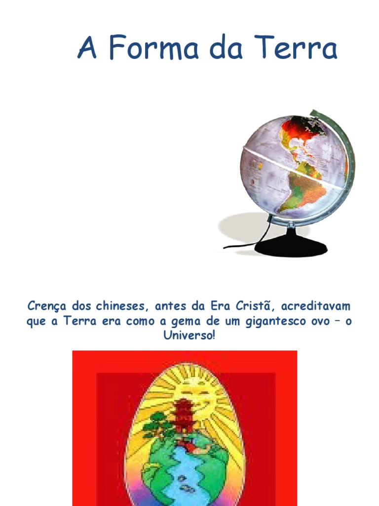 A Forma Da Terra - 6 Ano | PDF | Terra | Sol