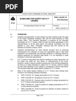 Eot Crane Technical Specification | PDF | Crane (Machine) | Switch