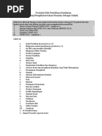 Contoh Dummy Tabel | PDF