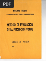 Interpretación Del Test de Frostig | PDF | Percepción | Cognición