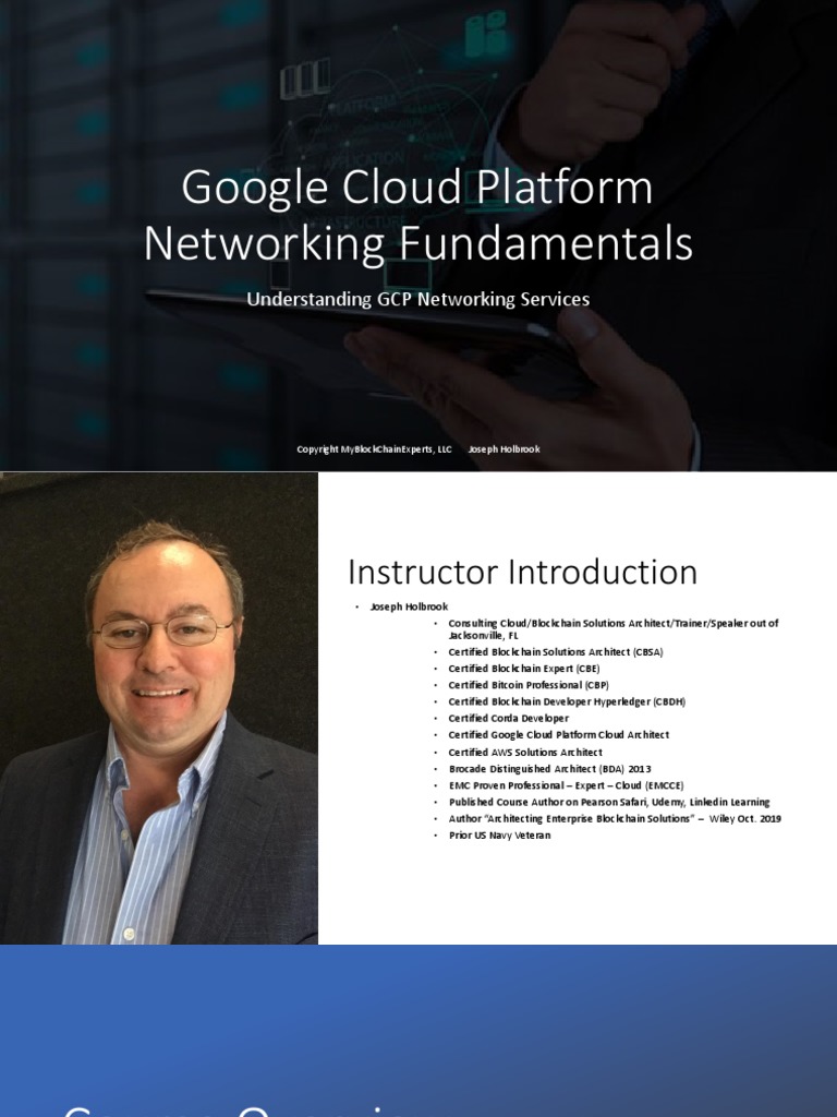 GCP Networking Course Slides For Downloads Rev1 | Download Free PDF | Cloud Computing | Computer ...
