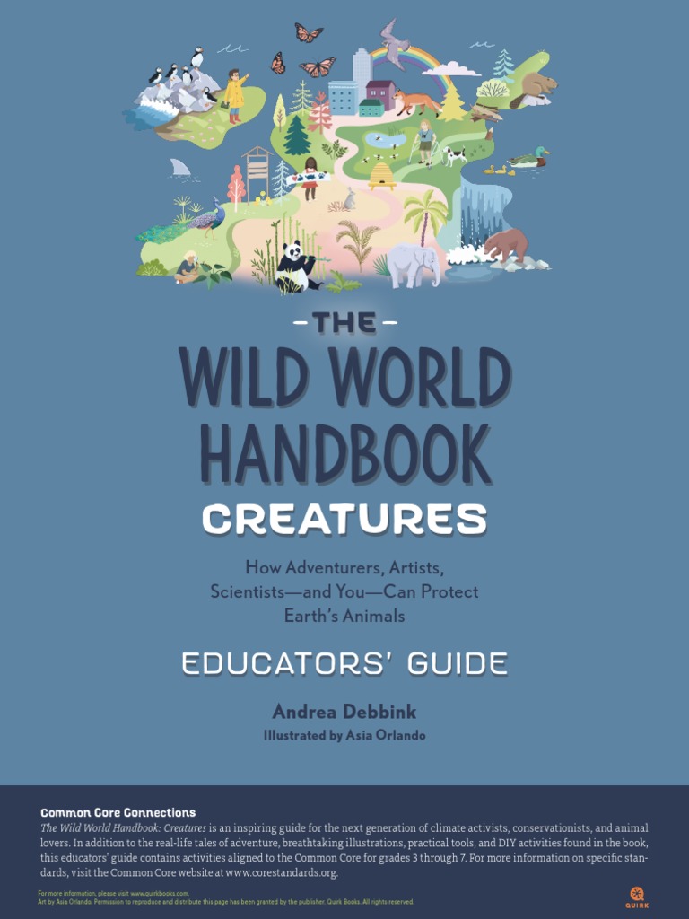 Wild World Handbook Creatures Educators' Guide | PDF | Books | Common ...