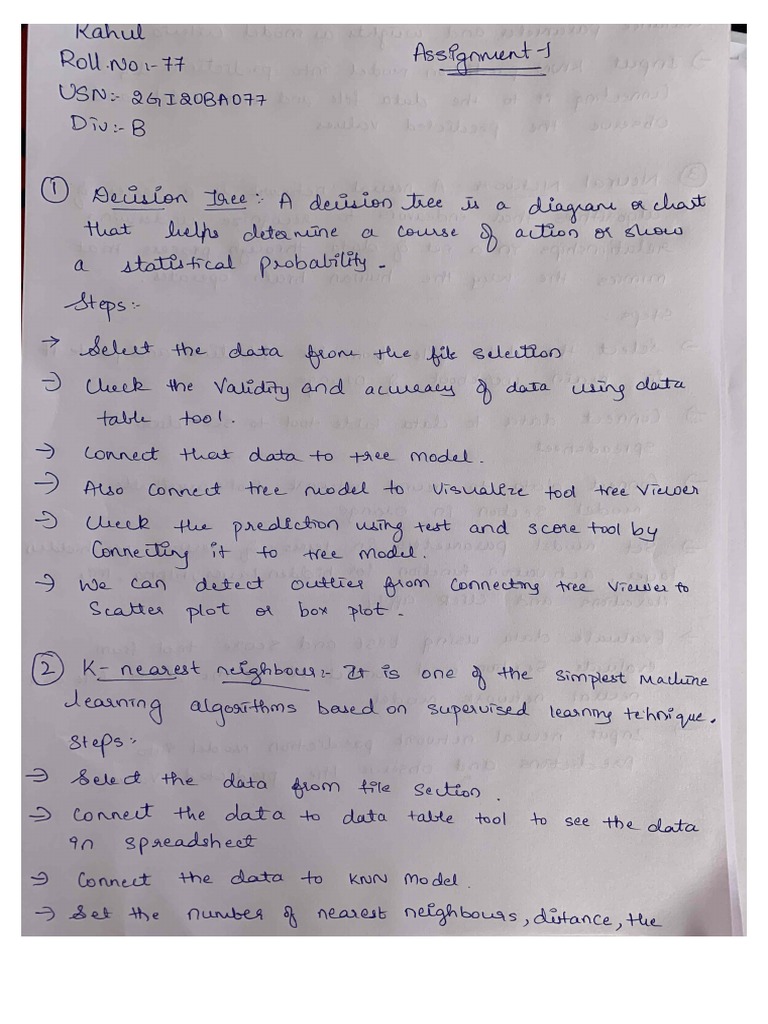 Data Science Assignment 1 | PDF