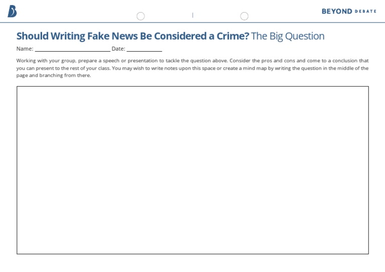 The Big Question | PDF