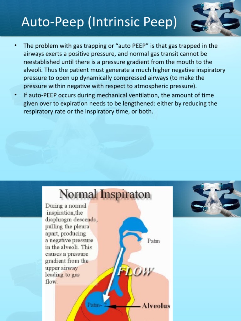 Auto-Peep (Intrinsic Peep) | PDF | Sleep Apnea | Breathing