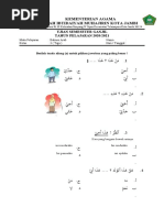 Soal Pts Bahasa Arab Kelas 3 Sem 1 | PDF
