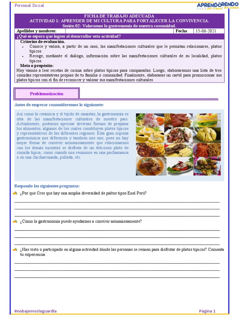 Tarea 1 | PDF | Cilantro | Comida regional y étnica
