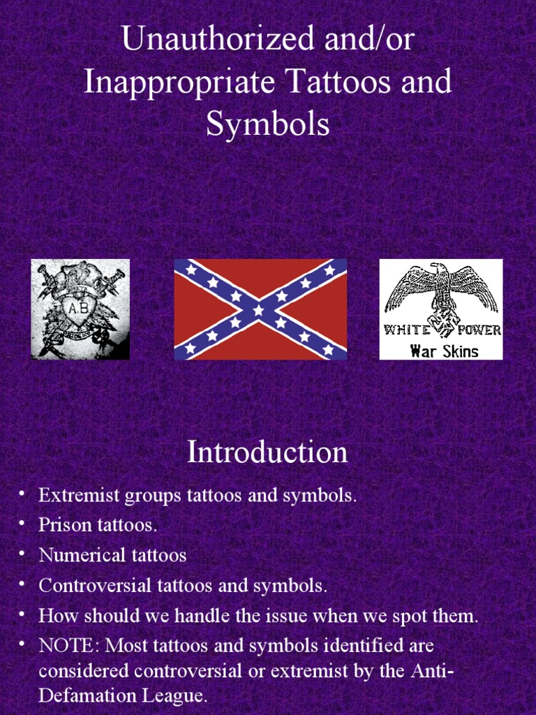 Understanding Controversial Tattoos and Symbols | PDF | Gang
