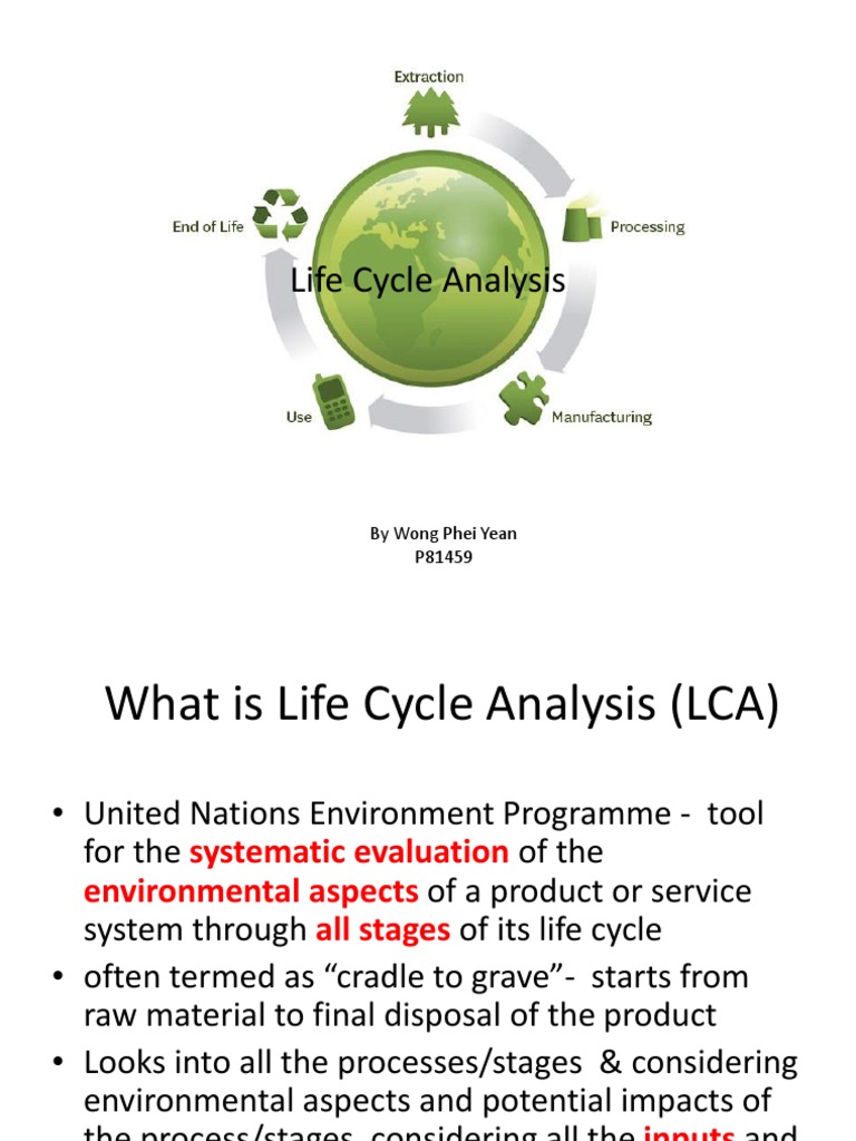 A Comprehensive Guide to Life Cycle Analysis: Evaluating Environmental ...