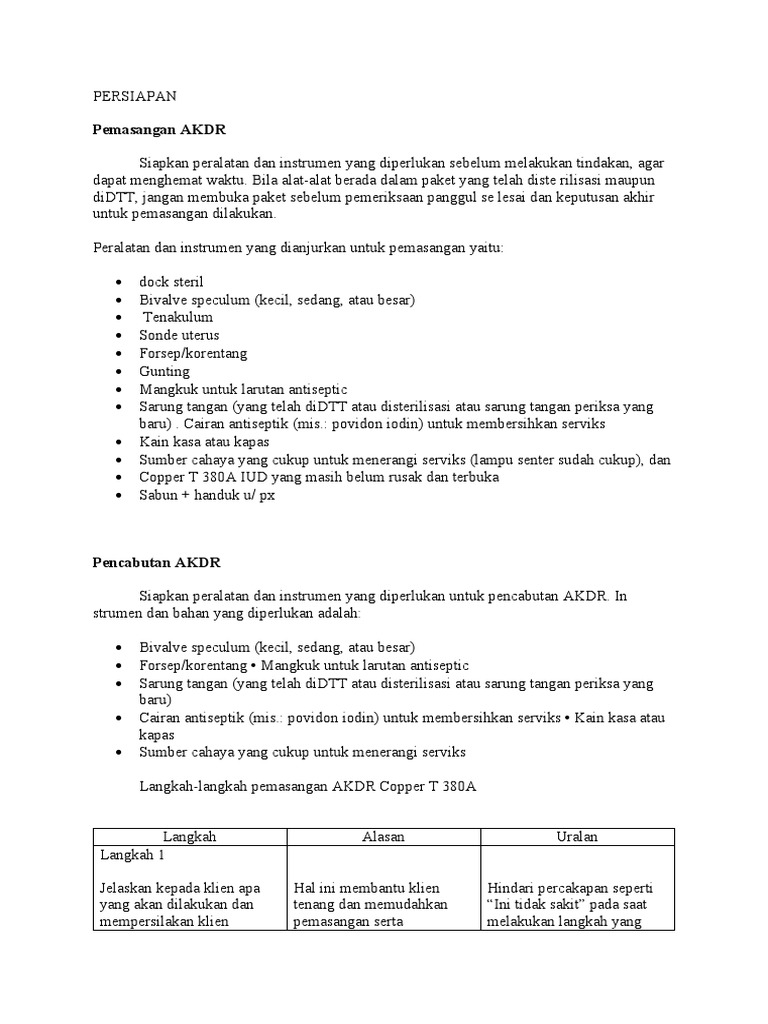 Pemasangan Akdr | PDF