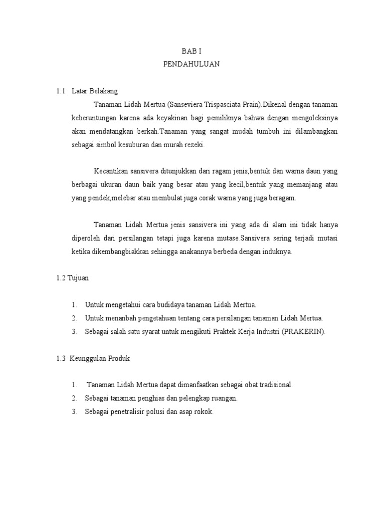 Proposal Asti | PDF | Griya & Taman | Sains & Matematika