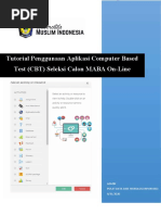 SIMWAIPAS Modul Pendaftaran Dan CBT | PDF