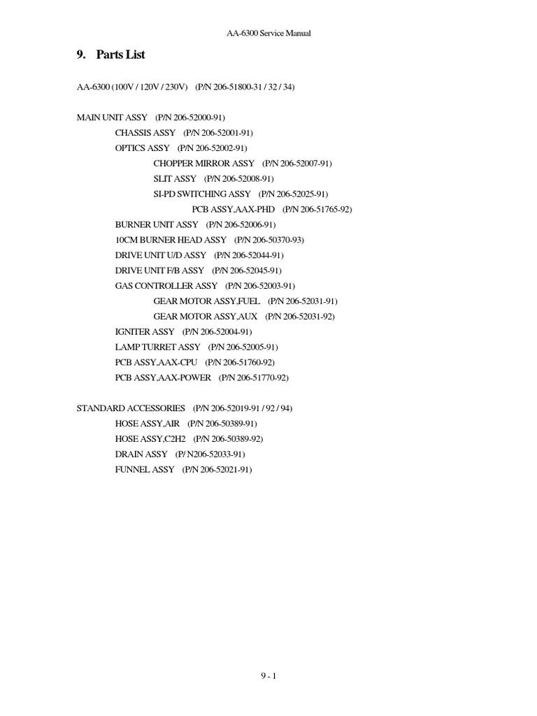 AA-6300 Service Manual Overview | PDF | Computer Engineering ...