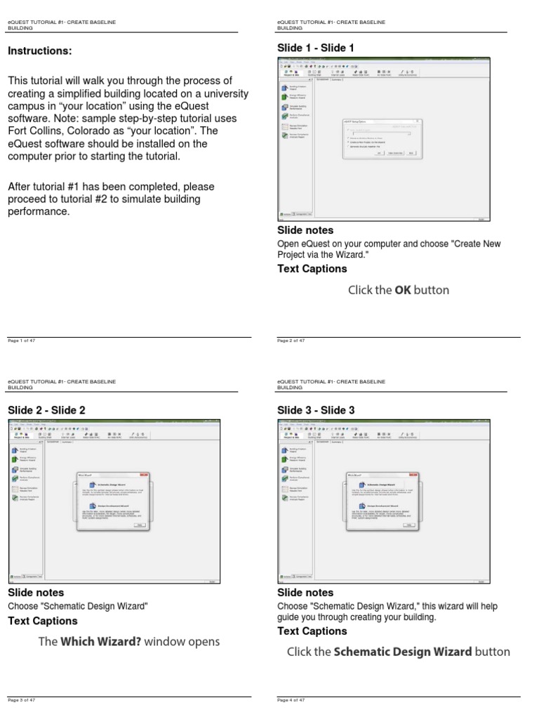 Equest Tutorial 1 Pdf Window Building Engineering