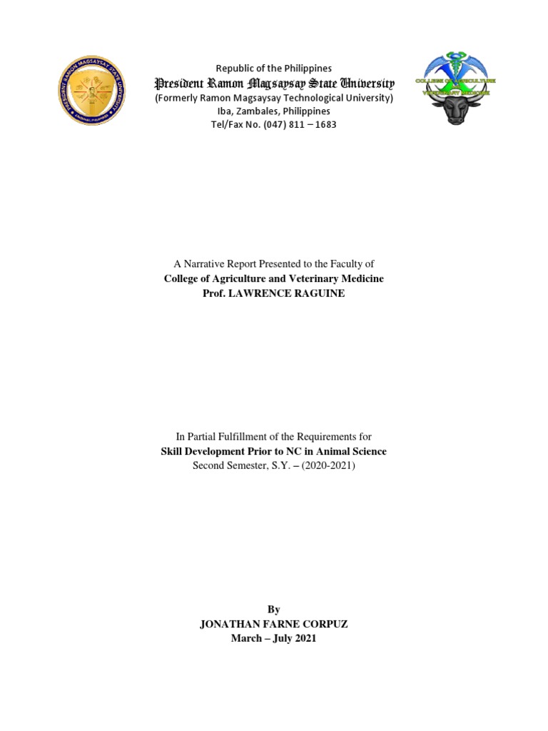 Crop-Sci - Practicum Narrative Report | PDF | Vegetables | Agriculture