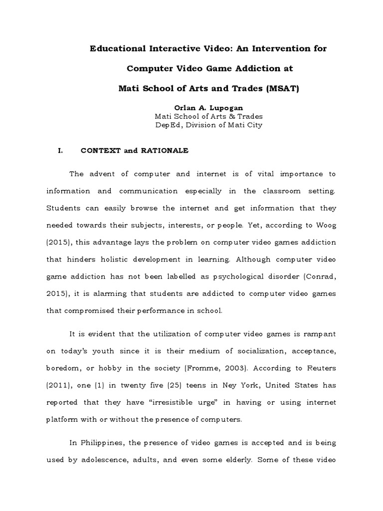 OALupogan Action Research | PDF | Survey Methodology | Sampling (Statistics)