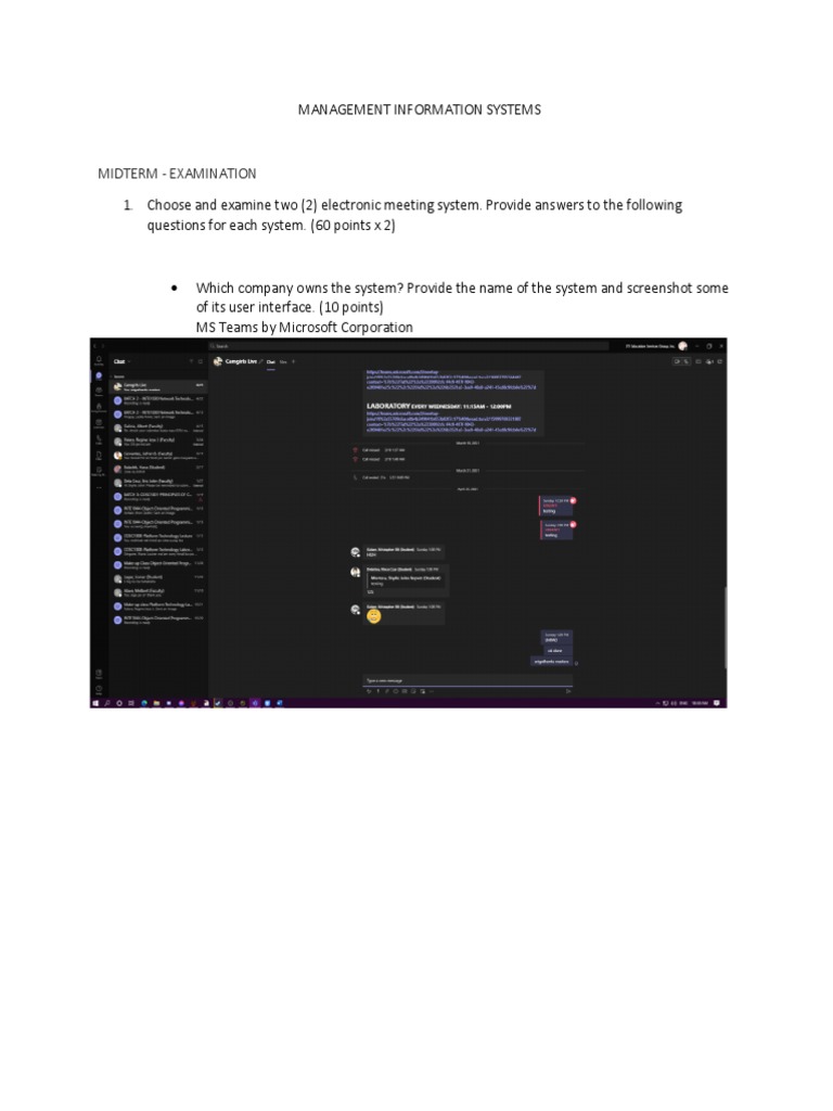 Examining Electronic Meeting Systems | PDF | Computer File | User ...