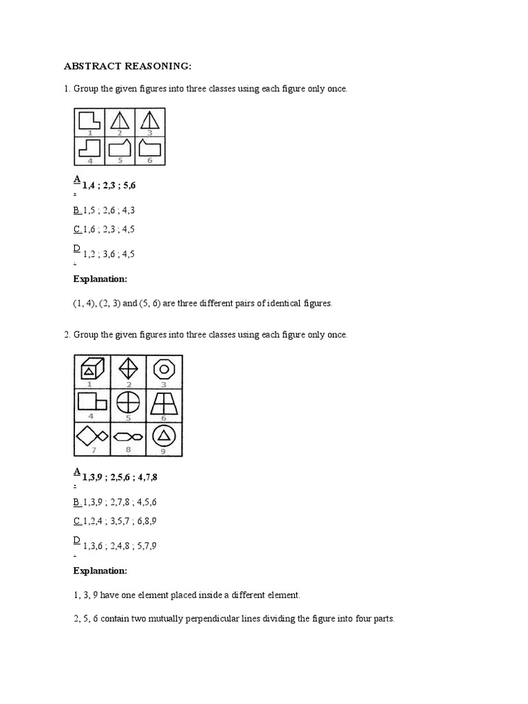 CSC Abstract Reasoning Reviewer | PDF