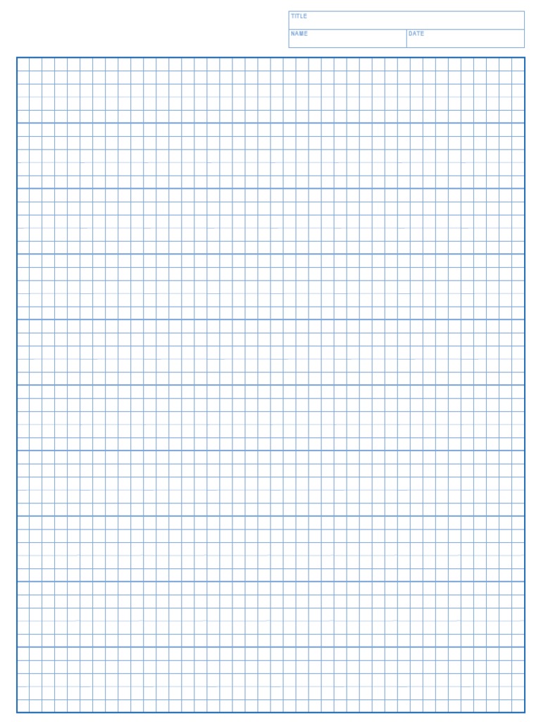 Graph Paper Template 05 | PDF