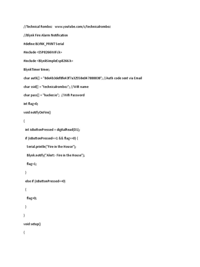 Code Fire Alarm PDF