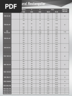 Tabla de Peso PTR 2 | PDF