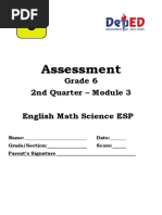 Pre-Test - Esp 5 | PDF