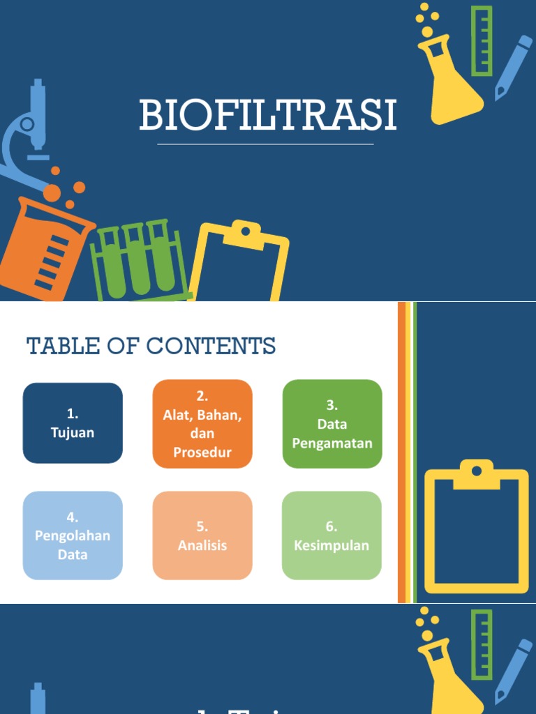Contoh PPT Biofiltrasi | PDF
