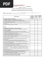 Glucometer Competency | PDF