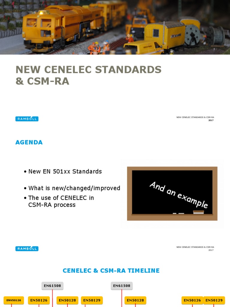 2017 New Cenelec Standards & Csm-Ra 2017 | PDF | Risk | Risk Management
