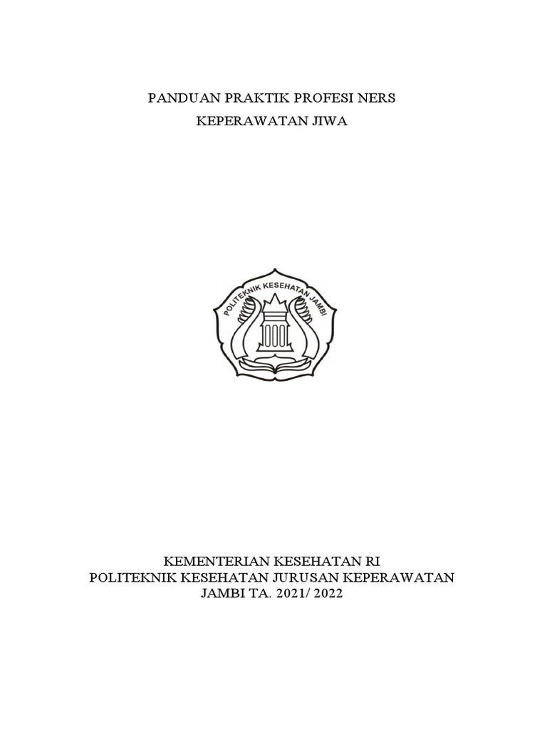 Panduan Praktik Profesi Keperawatan Jiwa | PDF | Karier & Perkembangan