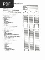 PDI Checklist | PDF | Vehicles | Manual Transmission