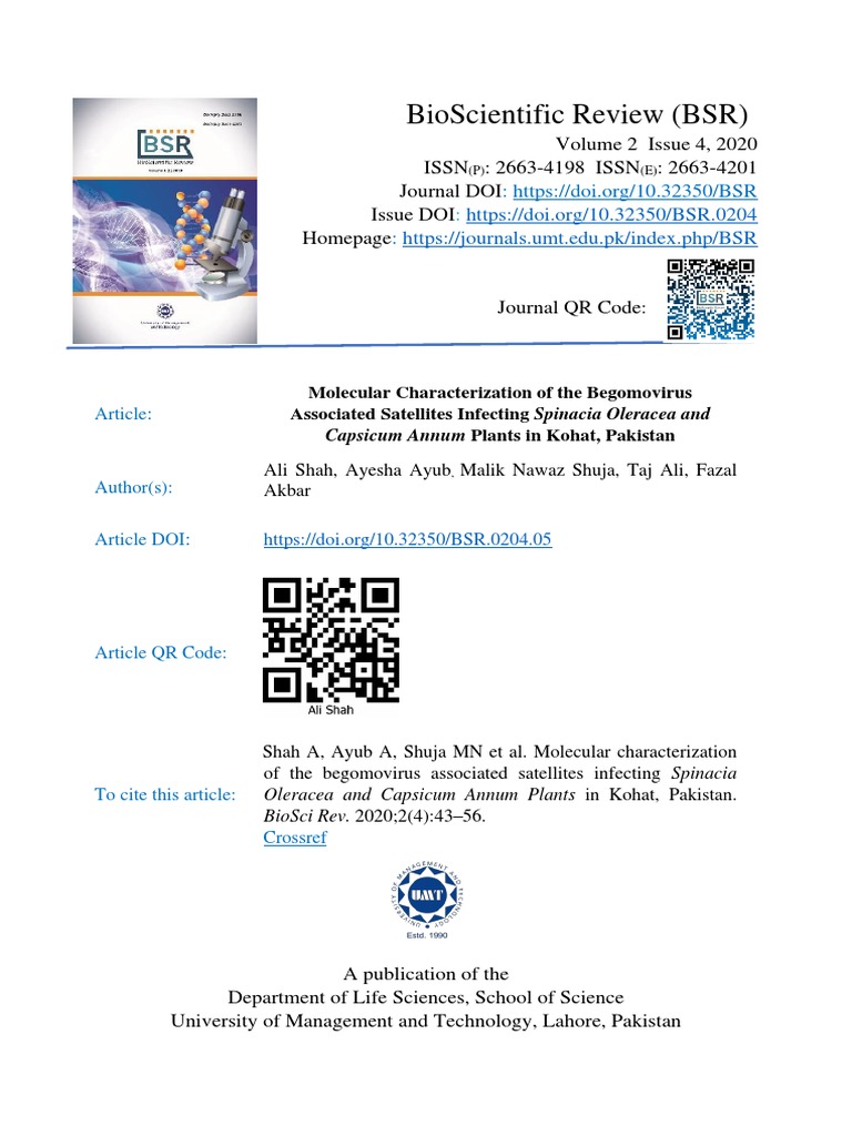 1334-Article Text-3409-6-10-20210603 | PDF | Dna Sequencing | Gel Electrophoresis