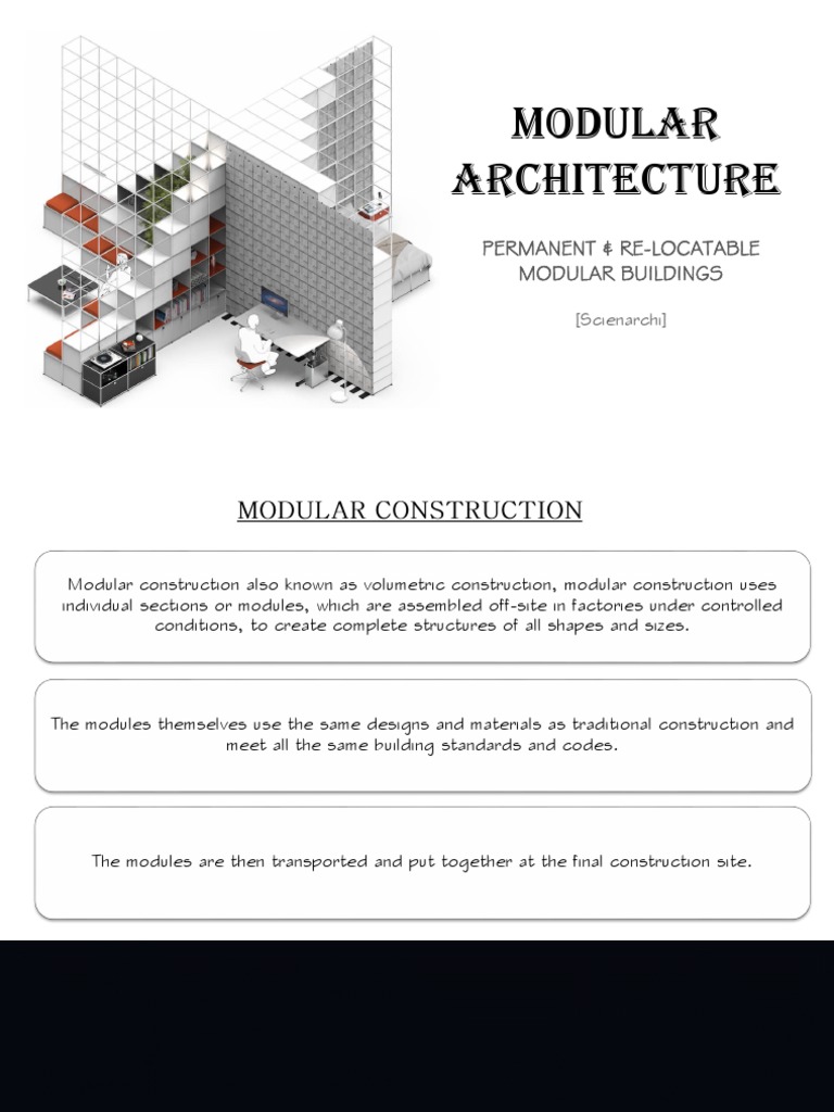 PERMANENT & RELOCATABLE BUILDINGS (Modular Architecture) | PDF ...