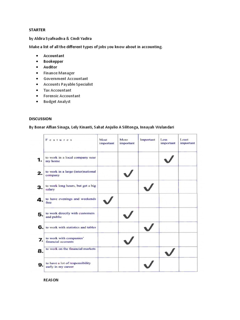 Jawaban English ACC 5E | PDF | Accounting | Accountant