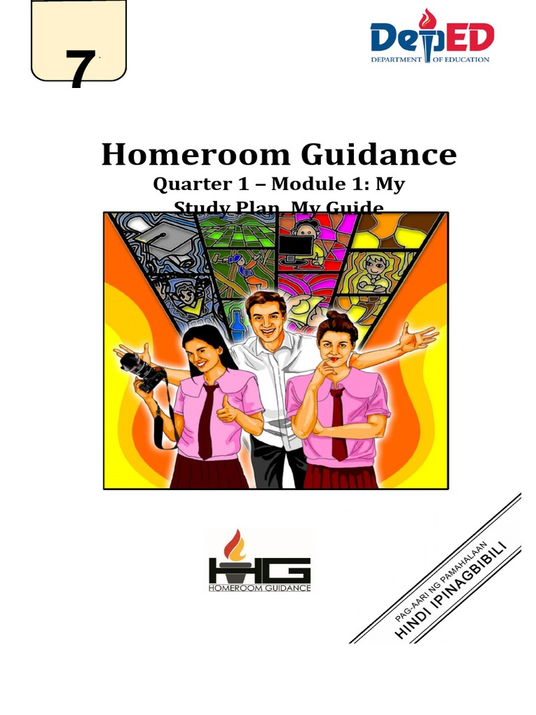Homeroom Guidance: Quarter 1 - Module 1: My Study Plan, My Guide | PDF | Teachers | Copyright