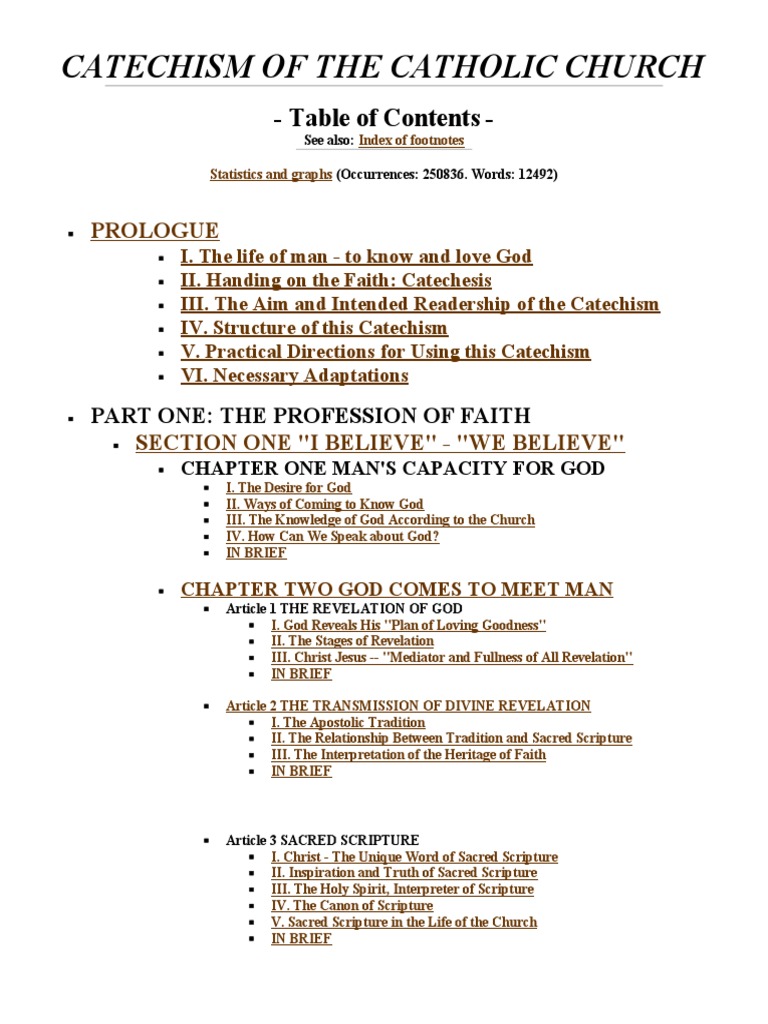 Catechism of The Catholic Church | PDF | Sacraments | Eucharist