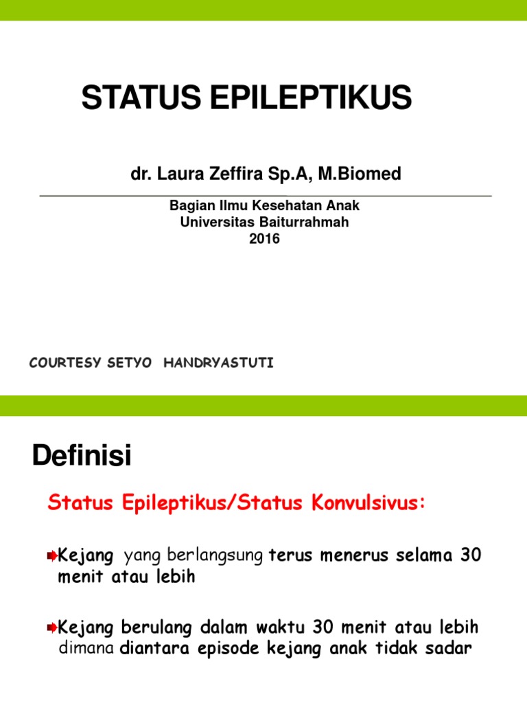 Status Epileptikus | PDF