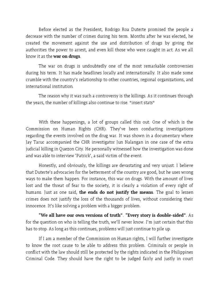 An Analysis of the Human Rights Violations and Flawed Methods ...