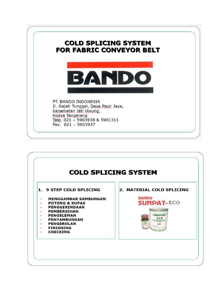 Method Cold Splice | PDF