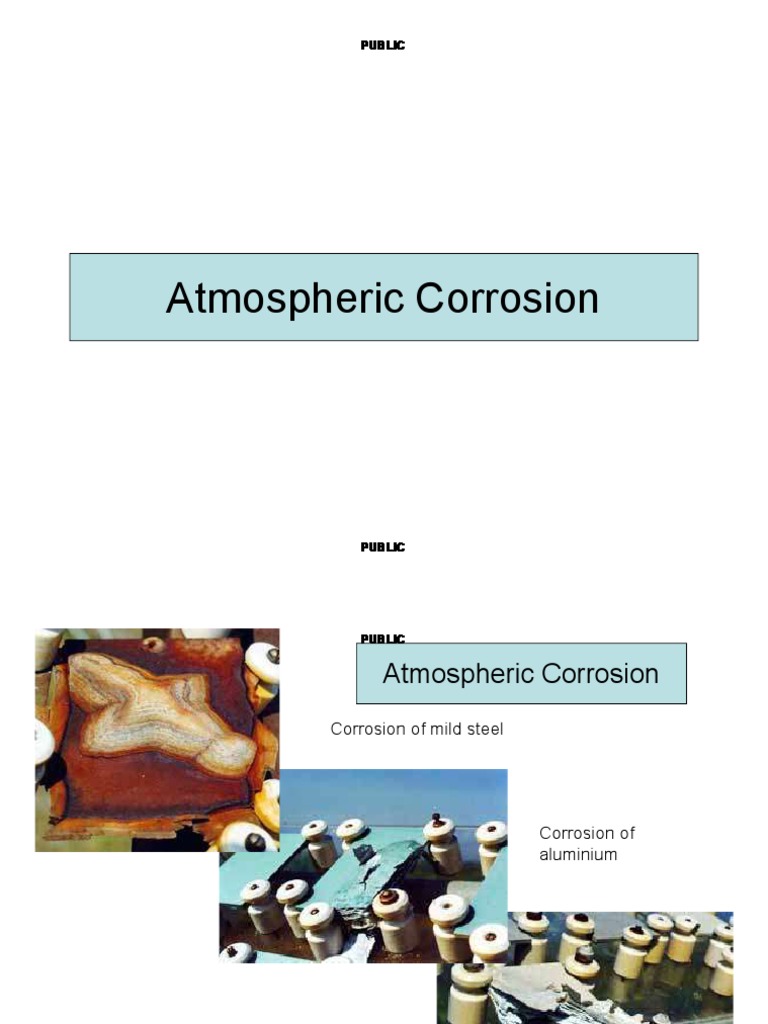 Atmospheric Corrosion | Download Free PDF | Corrosion | Humidity