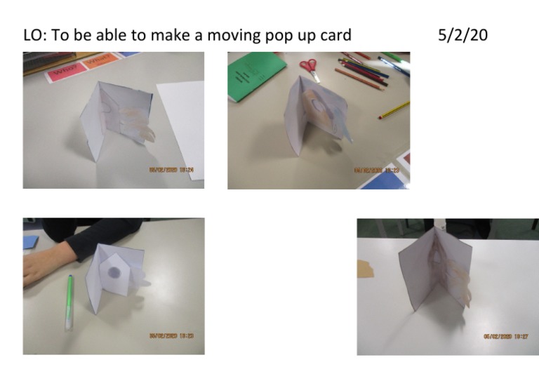 DT Pop Up Moving Cards | PDF