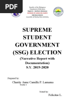 SSG Accomplishment Report | PDF | Business