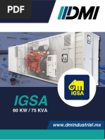 11 - Ficha Tecnica Gs175-Igsa | PDF | Generador eléctrico | Tanques